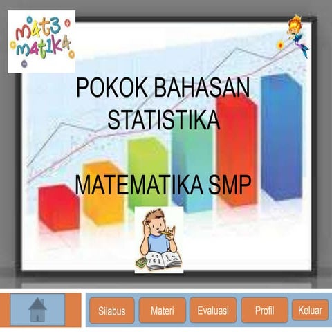 Statistik (ukuran pemusatan data mean, median dan modus). pptx | PPTX