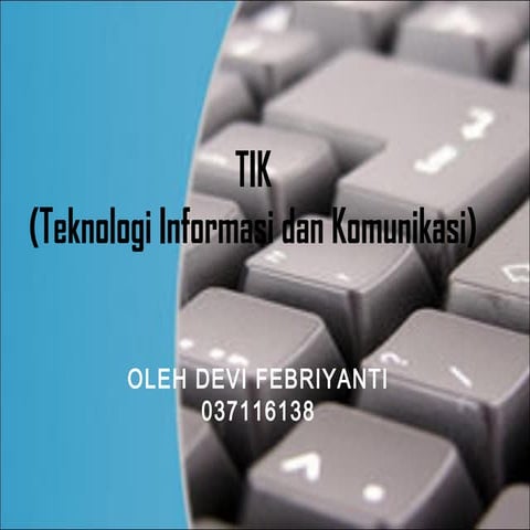 Materi tik-1 | PPT