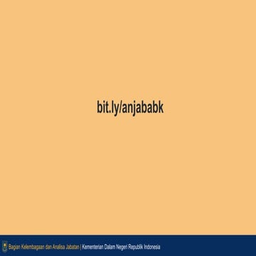 materi workshop anjab yang dapat membantu mengisi anjab di bidang ...