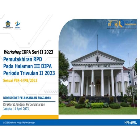 Sosialisasi Pelaporan Proyeksi Target dan Realiasi Capaian Output TA 2024 | PDF