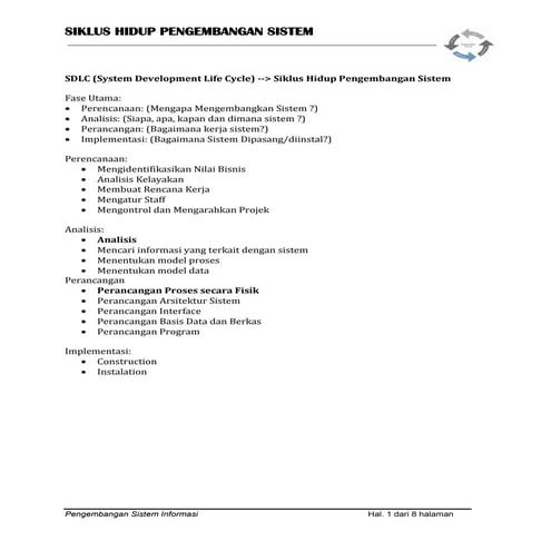 Materi 02 sdlc | PDF