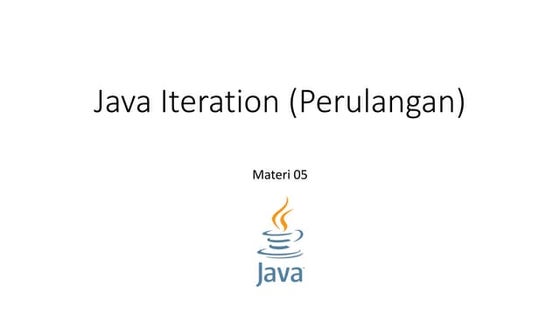 Materi 04 Java Control Flow.pptx