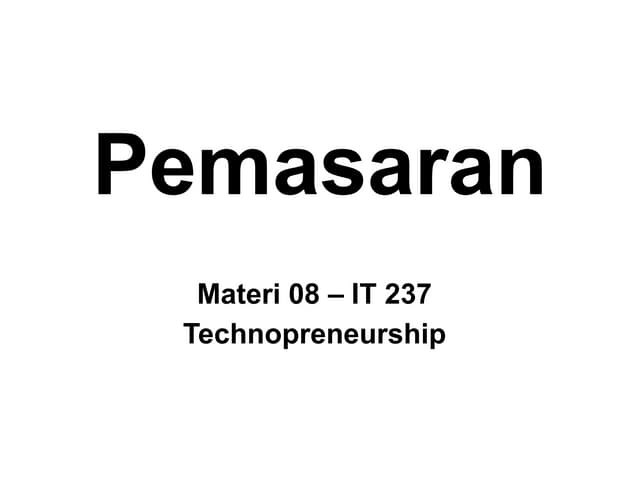 Pemasaran keyword to increase discoverability.pptx Pemasaran keyword to increase discoverability.pptx