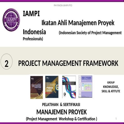 MATERI 09 - MANAJEMEN PROYEK DAN PROJECT FINANCING SECARA UMUM DALAM ...