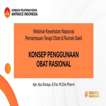 MATERI 1 tentang pemantauan terapi obat di rumah sakit | PPT