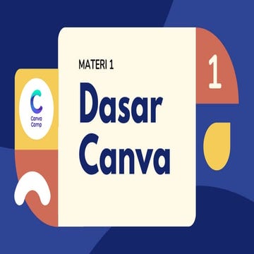 Materi Pelatihan Canva Membuat Desain Dengan Canva Pdf