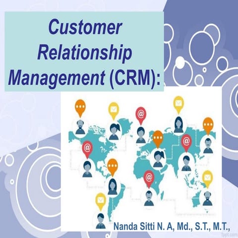 Customer relationship management of enterprise system | PDF
