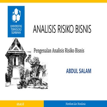 Materi 1 ANALISIS RISIKO BISNIS.pptx
