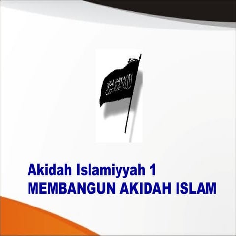 Materi pertama membangun Keimanan .ppt