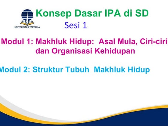 TUGAS PETA KONSEP MODUL 1 KONSEP DASAR IPA DI SD.pdf