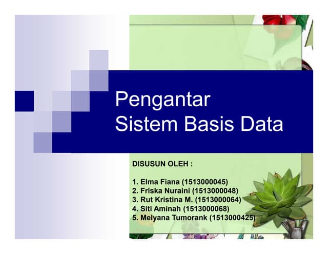 Pertemuan 1 Sistem Basis Data.pptx