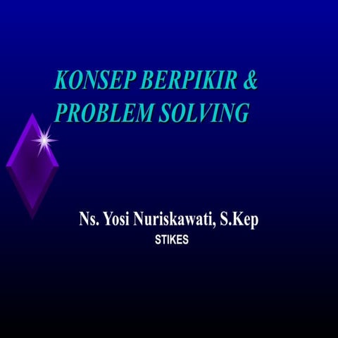 Materi 1 proses berpikir | PPT