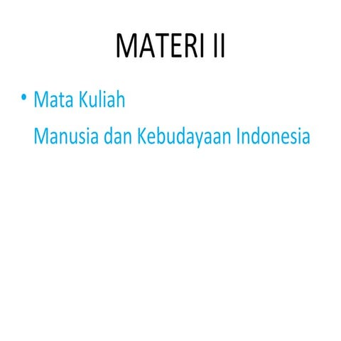 Materi 2 | PPT