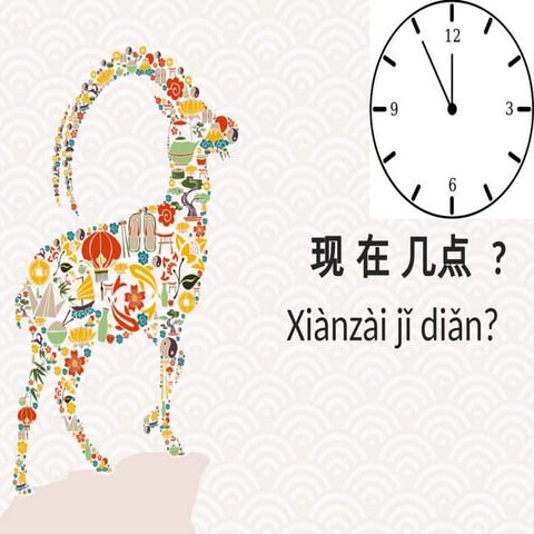 现在几点 Materi mengenai jam dalam bahasa Mandarin.pptx
