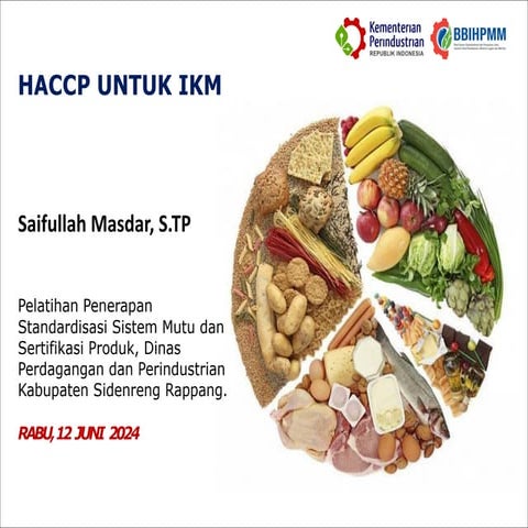 Hazard Analysis and Critical Control Points (HACCP) | PDF