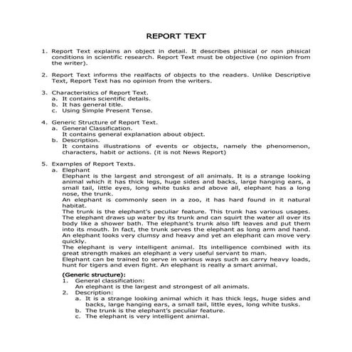 Materi 2 report text | PDF