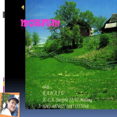 Morf, Morfem, dan Alomorf | DOCX