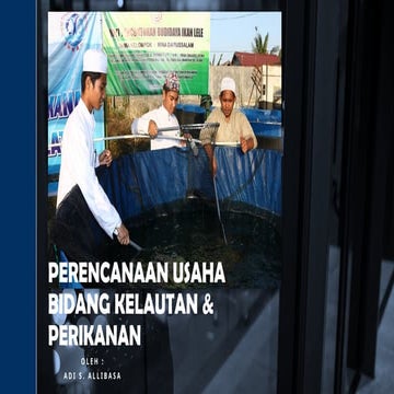 Materi 2 Perencanaan Usaha Perikanan.potx