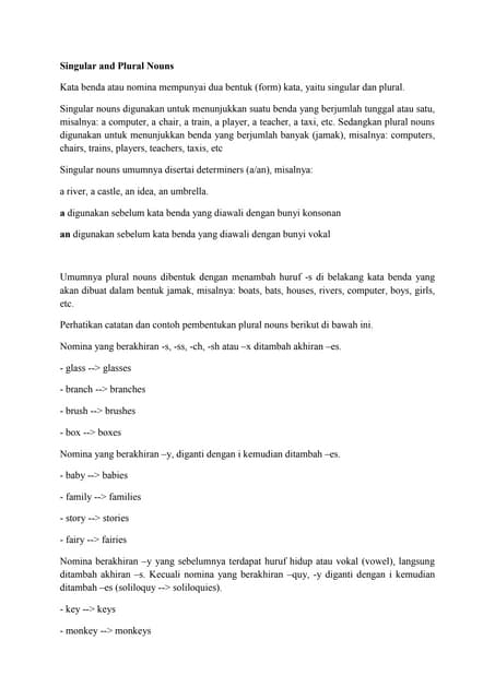 Countable & uncountable noun | PPTX