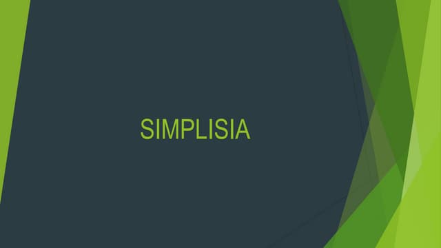 SIMPLISIA DAN PENGUJIAN MUTU | PPT