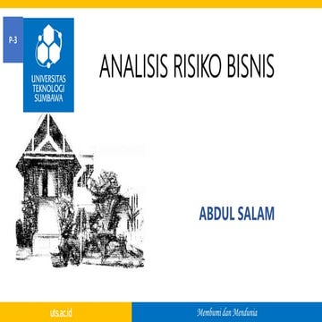 Materi 3 ANALISIS RISIKO BISNIS1.pptx