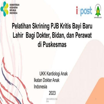 Skrining penyakit jantung bawaan (PJB) Kritis.pptx