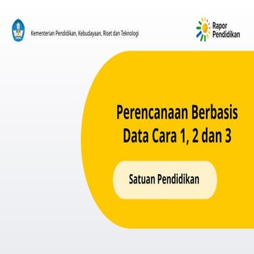 Materi 3_Perencanaan Berbasis Data Cara 1, 2, 3.pptx