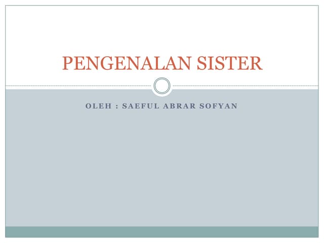 Komputasi Paralel dan terdistribusi (Pengantar sistem terdistribusi) | PPTX