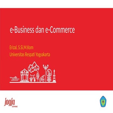 e-Business dan e-Commerce Strat Up-Bisnis online | PPTX