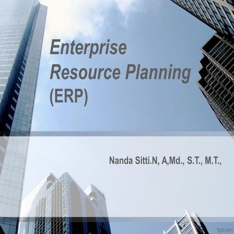 Materi Enterprise Resource Planning Erp Pdf