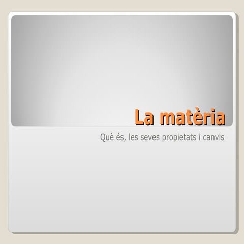 Materia | PPT