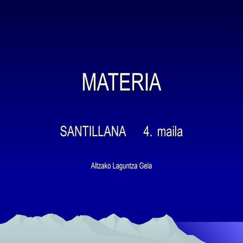 Materia | PPS