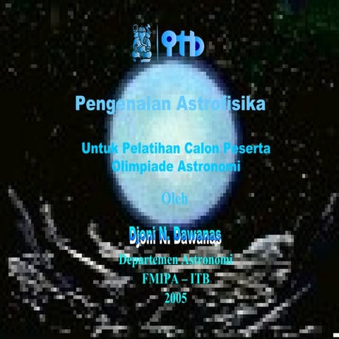 Materi ajar 1 (pengenalan astrof) | PPT