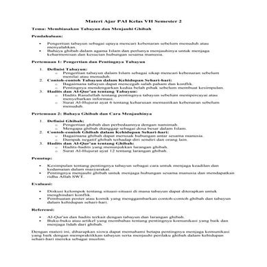 Materi Ajar PAI Kelas VII Semester 2 bab 8 T.P2023.2024 1(1).docx