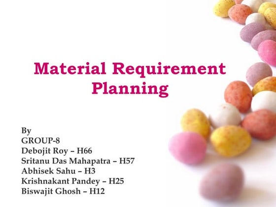 Material requirement planning in SAP MM.pdf | Grocery Shopping | Shopping