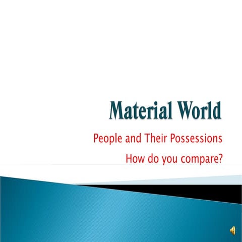 Material World Pp | PPT
