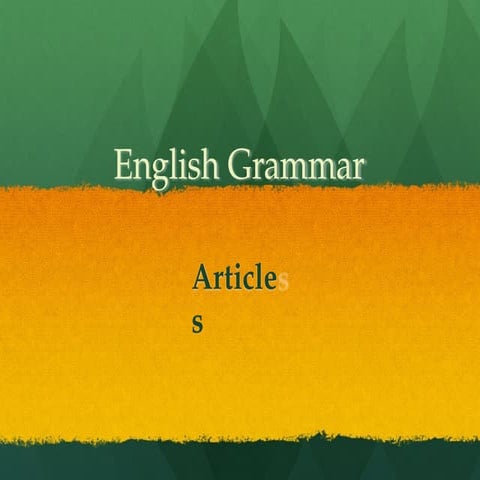 English Material: Article: the best way to learn English better | PPTX