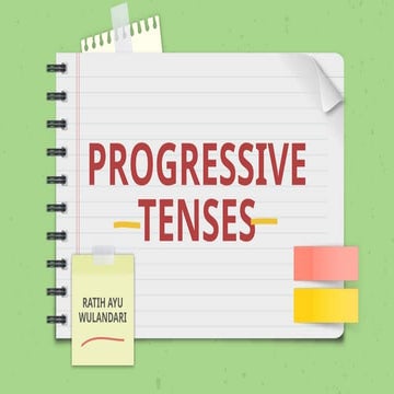 Present progressive | PPTX