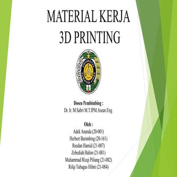 Material 3D Printer.pptx