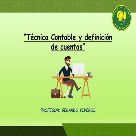 Técnica Contable y definición de cuentas | PDF