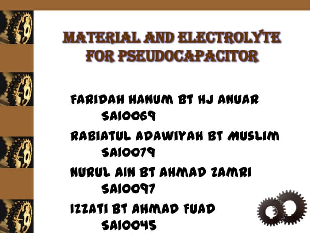 Nano-materials for Anodes in Lithium ion Battery - An introduction part 1 | PPT