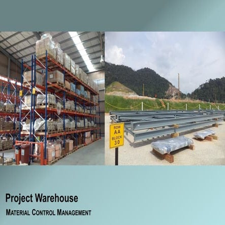 Material control in projects | PDF