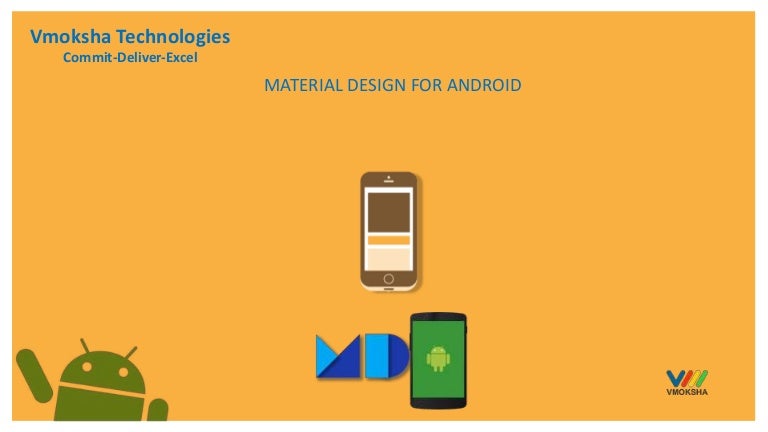 Material design for android