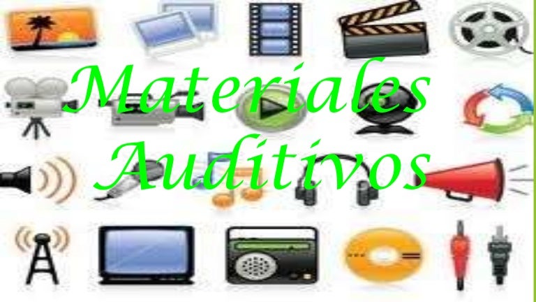 Materiales auditivos