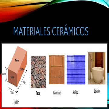 MATERIALES CERÁMICOS,propiedades,ventajas y desventajas | PDF