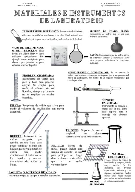 INSTRUMENTOS DE LABORATORIO | DOCX