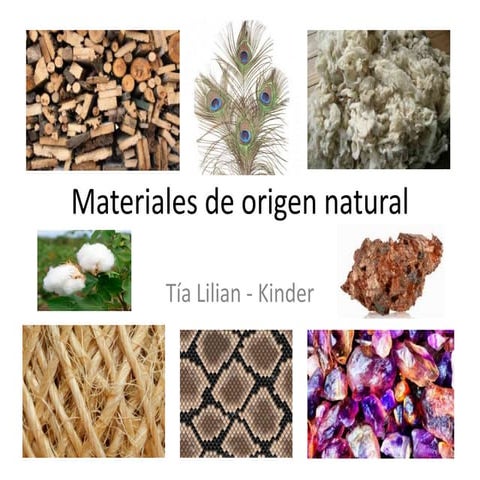Que Son Los Materiales Naturales - Image to u