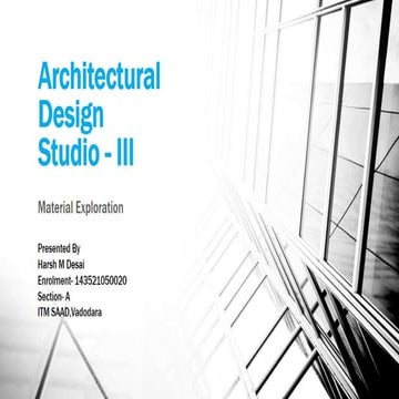 Material exploration | PPTX