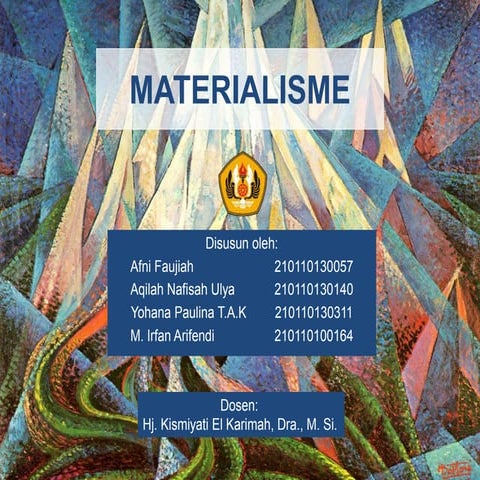 Materialisme | PPTX