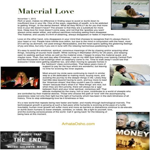 Materialism Essay | PDF